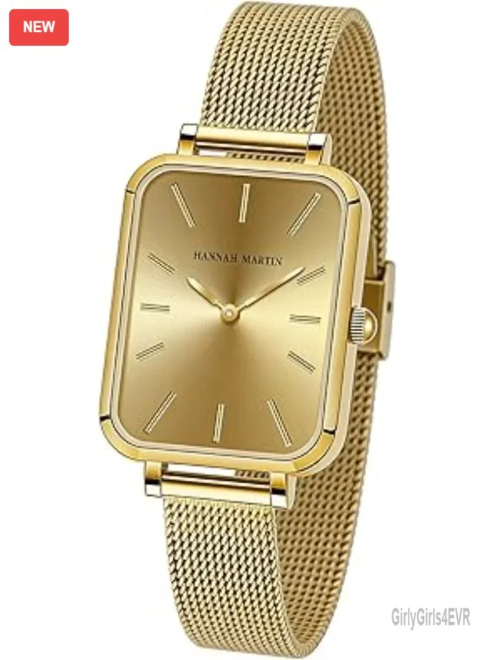 Accessories | Luxury Rectangular Dress Watch Analog Quartz Stainless ...